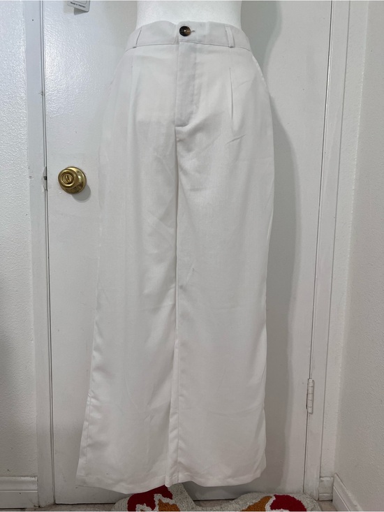 Pants & Jumpsuits | White Highwaist Wide Leg Pants | Poshmark